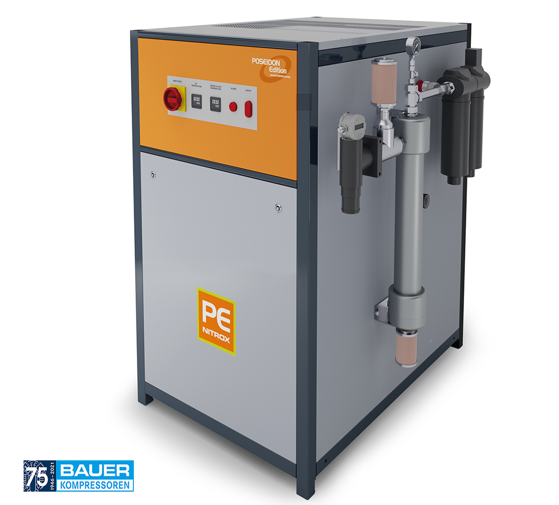 Neues von BAUER Kompressoren PE-NITROX MEMBRANE-System - Silent World